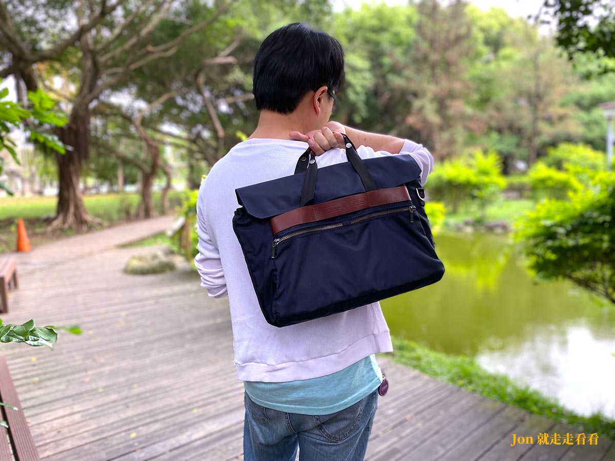 【Freestone briefpack雙面變形包】是電腦包也是旅行後背包 | Jon 就走走看看